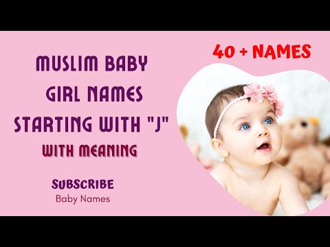 Muslim Baby Girl Names Starting With " J " and it's meaning #babygirl #babygirlnames