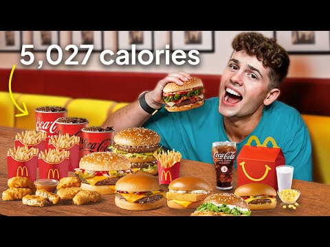 Eating The ENTIRE American McDonald's Breakfast Menu!