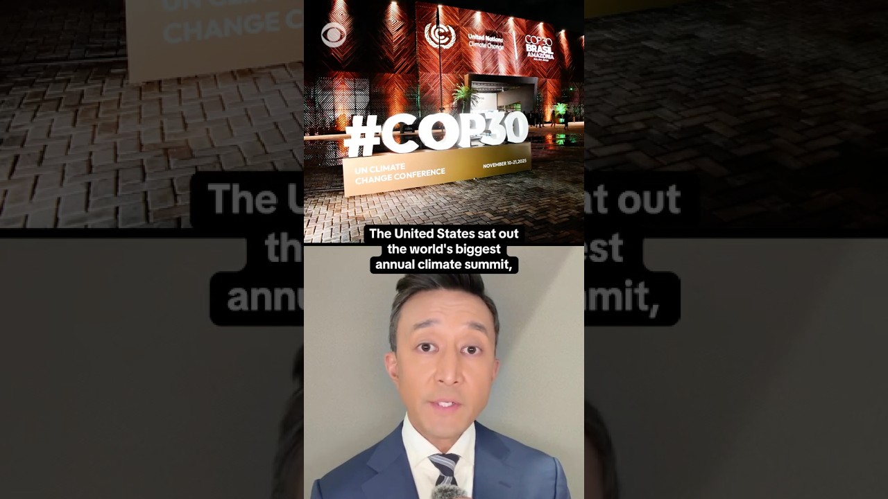 U.S. sits out world's biggest annual climate summit #shorts