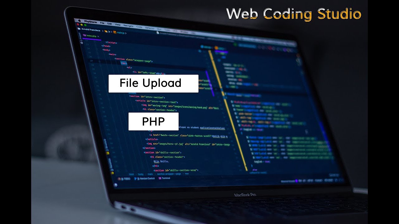 How to Upload files Using PHP - Web Coding Studio