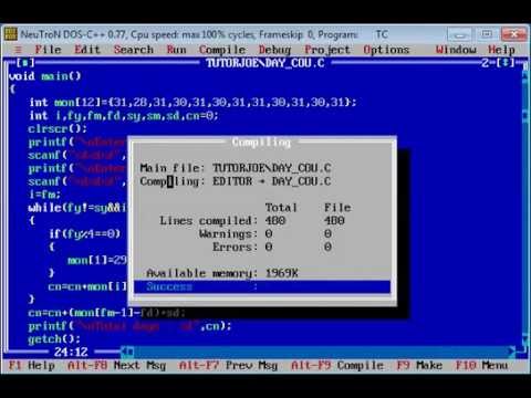 Learn Count Days In C Program Tamil - Mind Luster