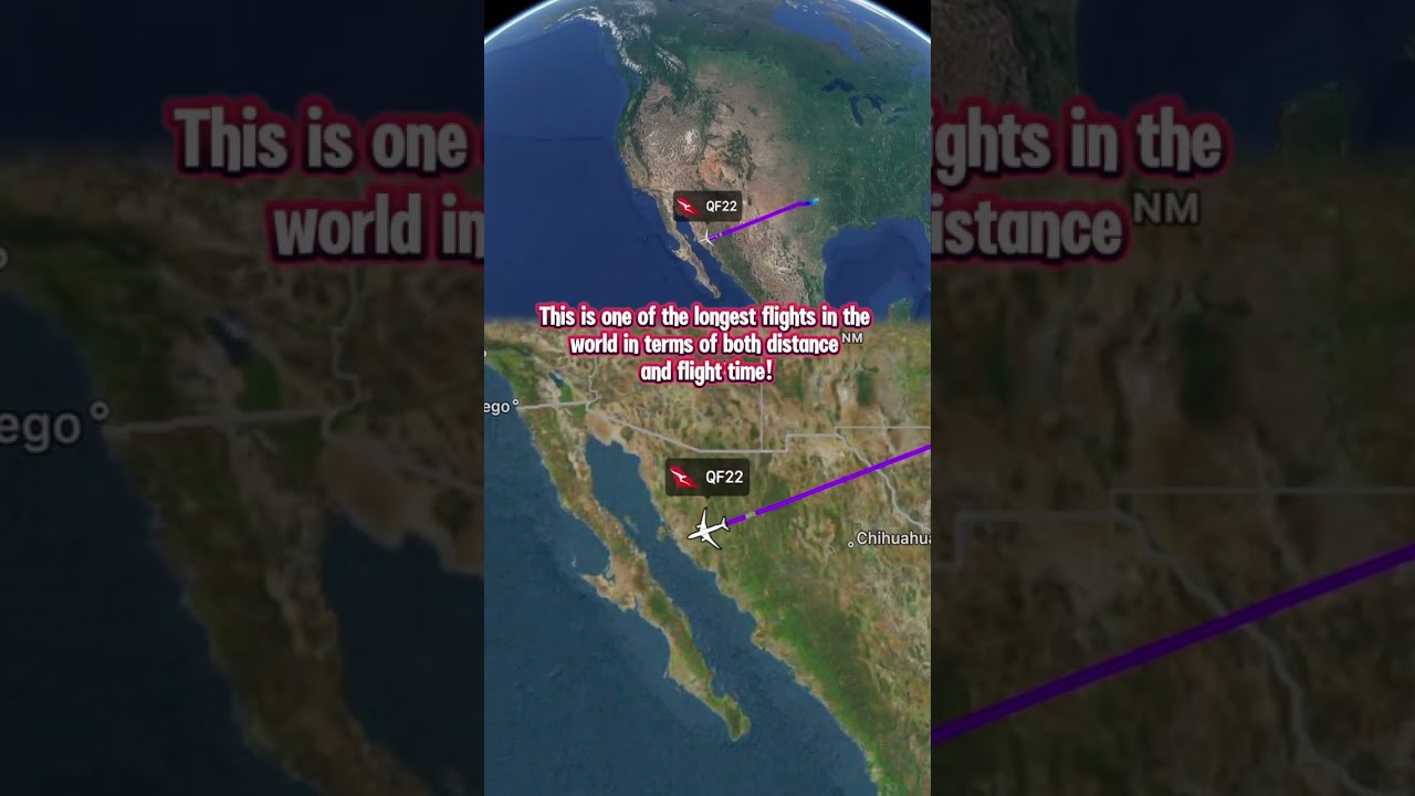 The shortest and longest international flights from Dallas (DFW) #flight #dallas