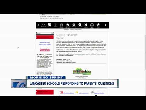 Lancaster schools says no criminal investigation against teacher