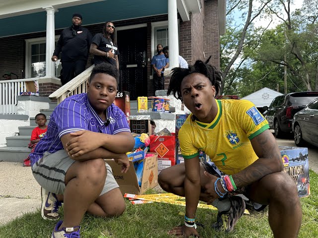 "He did it again": Fans react as IShowSpeed once again lights fireworks ...