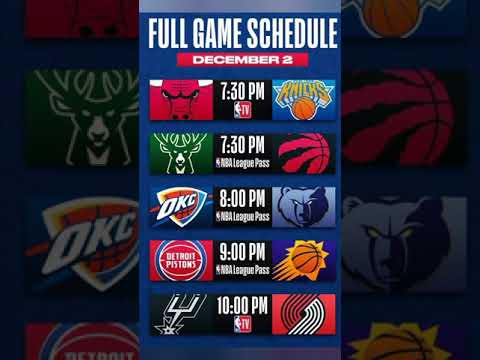 full games schedule tonight
