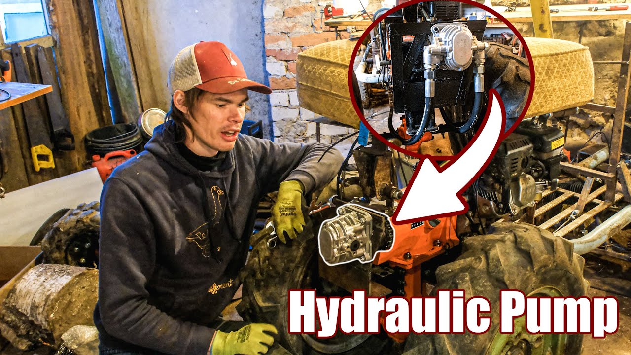 Hydraulics for Homemade MINI Tractor!?