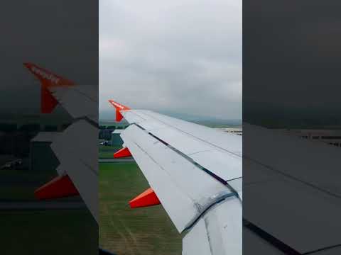 Easyjet Landing Airport at Ronaldsway Isle of Man #shorts #viral