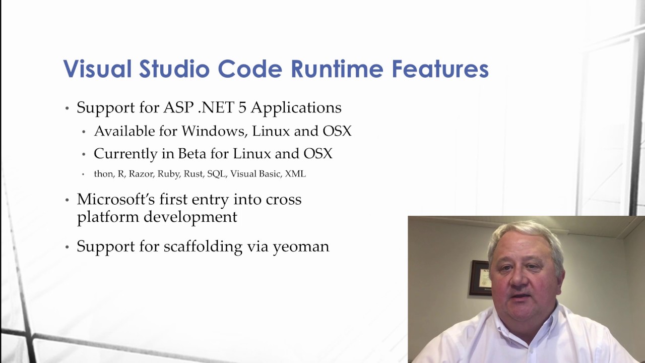 Microsoft Development Essentials - Visual Studio Code Overview