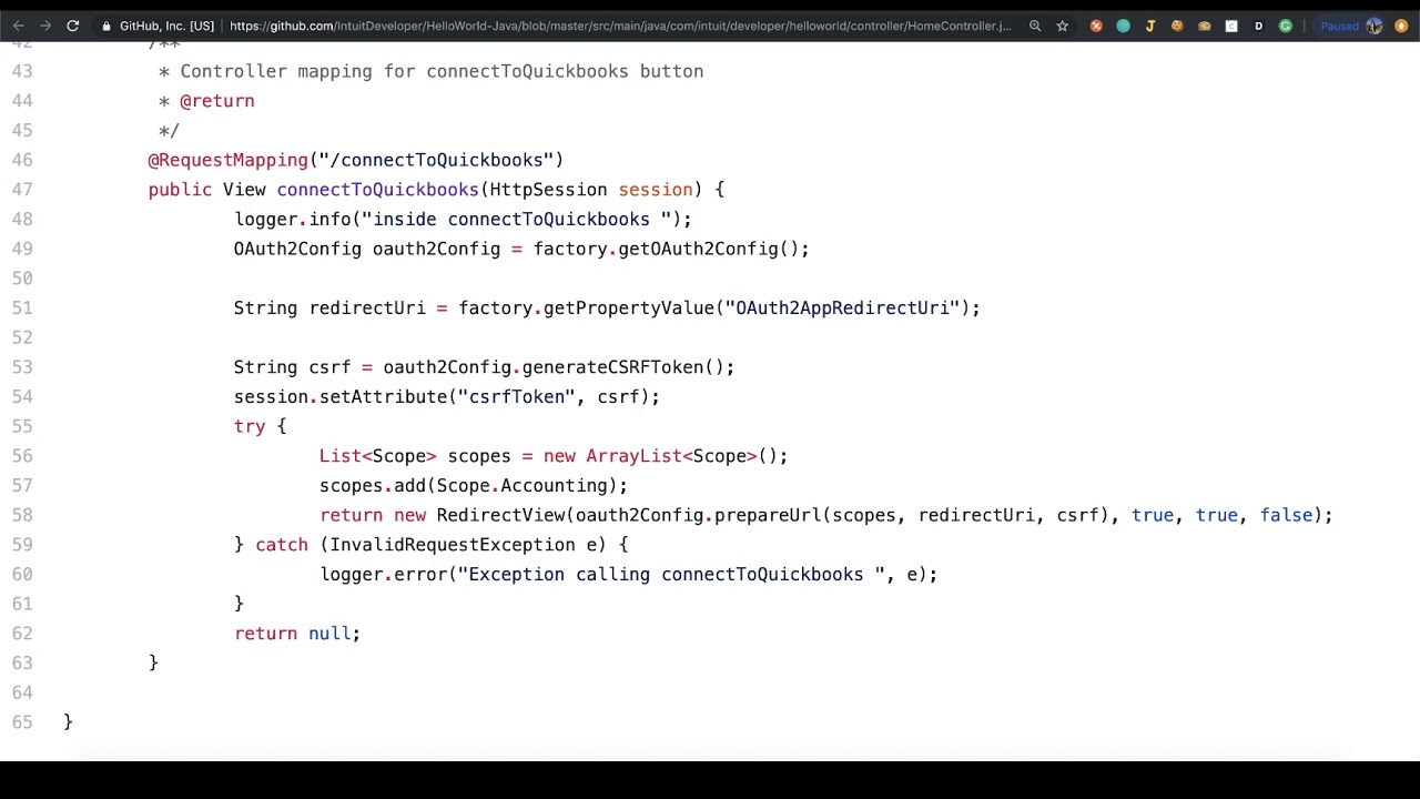 Integrate Your Java Web App with QuickBooks Online using the Java SDK