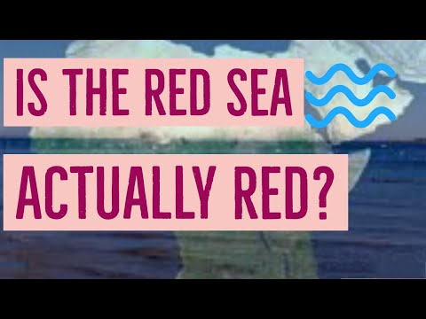 Why is the Red Sea called so?