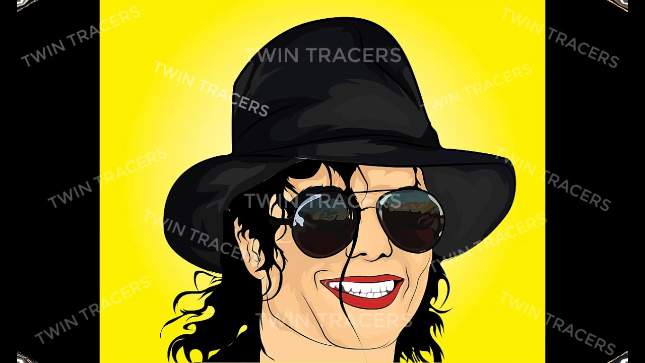 How To Create Vector Art Of Michael Jackson In Adobe Illustrator By Twin Tracers