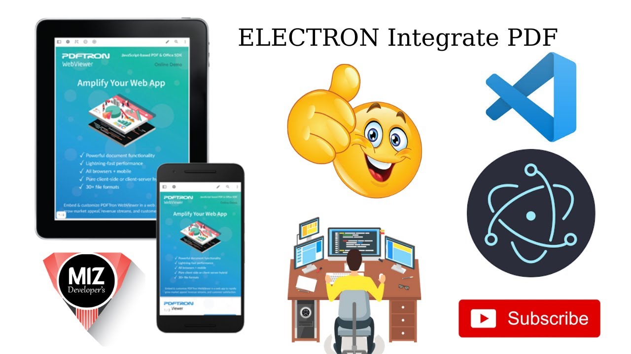 how to make pdf viewer using electron app