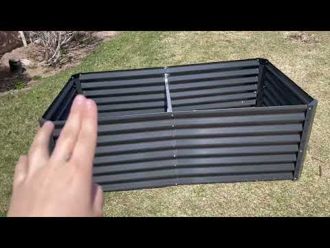 Best Choice Products 6x3x2ft Outdoor Metal Raised Garden Bed Review