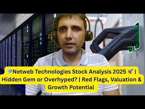Netweb Technologies Stock Analysis 🚀Hidden Gem or Overhyped?|Red Flags, Valuation & Growth Potential