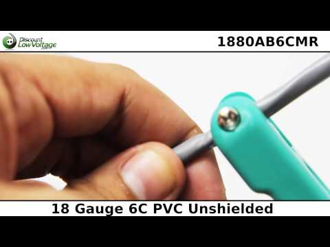 18 Gauge Unshielded Speaker Wire | Stranded Cable