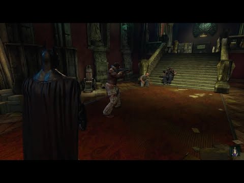 Hostage's try warning Thug of Batman..
