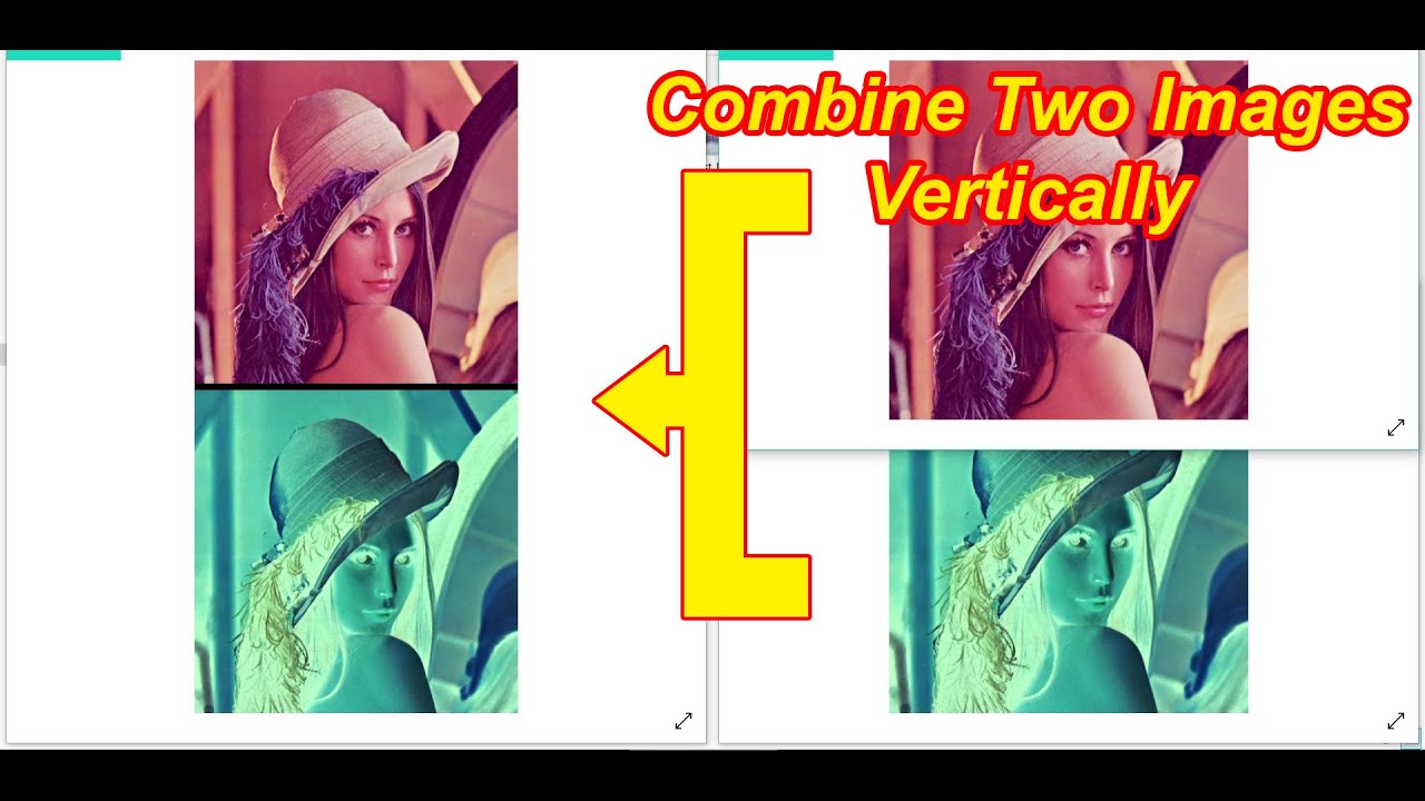 How to Combine 2 Images into 1 Image Vertically Using Python | Image Data Augmentation 2 |