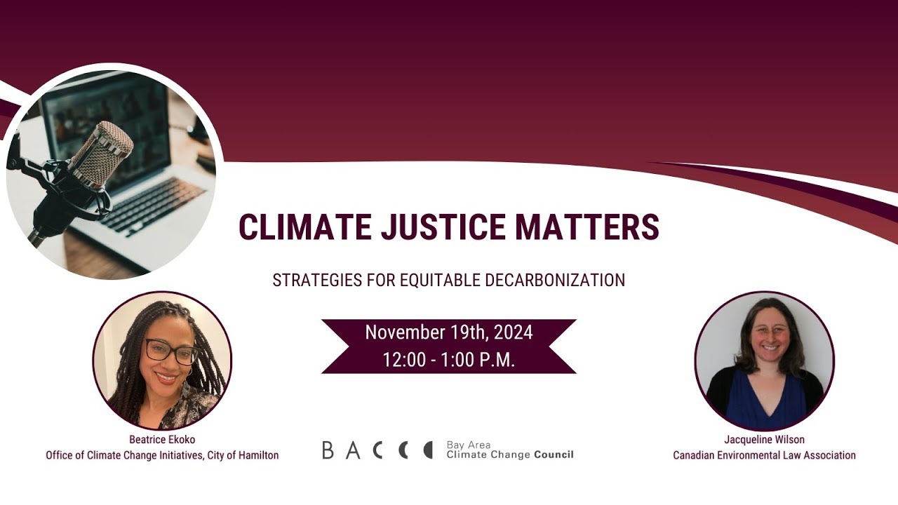 Climate Justice Matters  Strategies for Equitable Decarbonization
