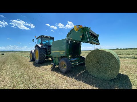🇧🇬🌱🌱Alfalfa season 2020 - a completely new green line Pronar and John Deere
