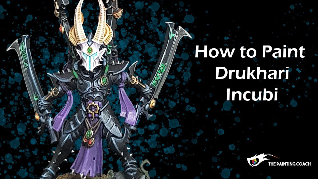 How to Paint Incubi for Drukhari/Ynnari Forces in Warhammer 40K