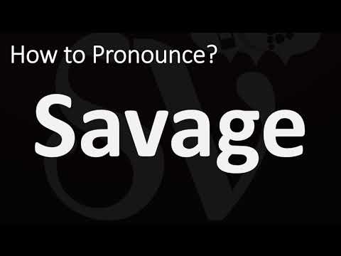 How to Pronounce Savage? (CORRECTLY)