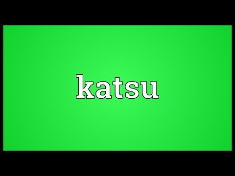 Katsu Meaning