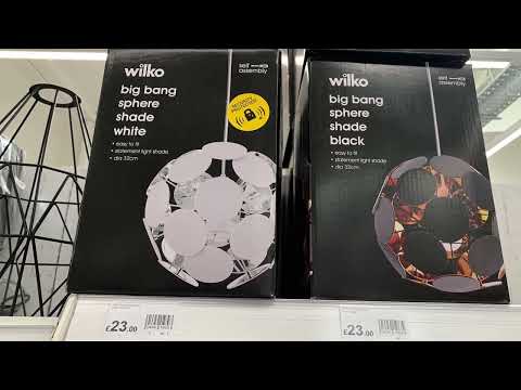 LAMP SHADES AVAILABLE IN WILKO | Come Shop With Me in Wilko #wilko #lamp