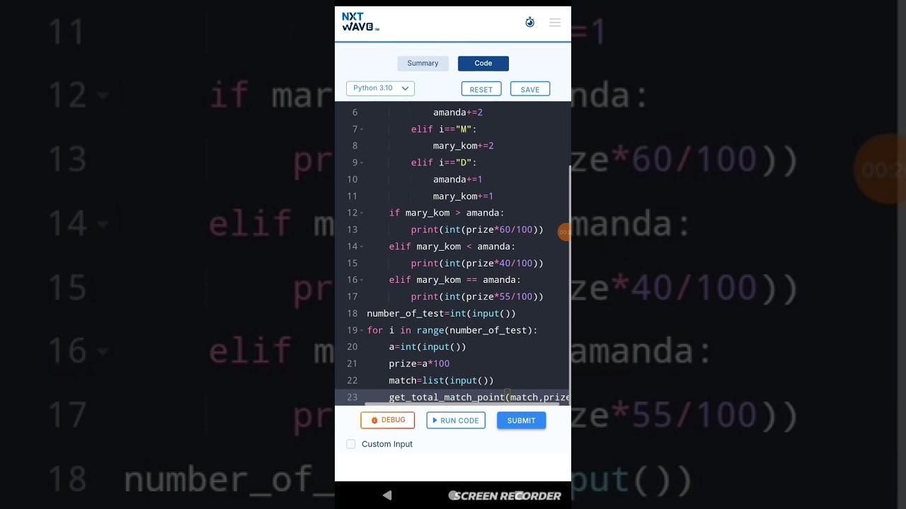 Tournament - II using python CCBP Nxtwave #coding #nxtwaveccbp4 #python #programming #pythoncoding