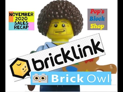 November 2020 Bricklink / Brick Owl / Ebay Lego Store Sales Recap
