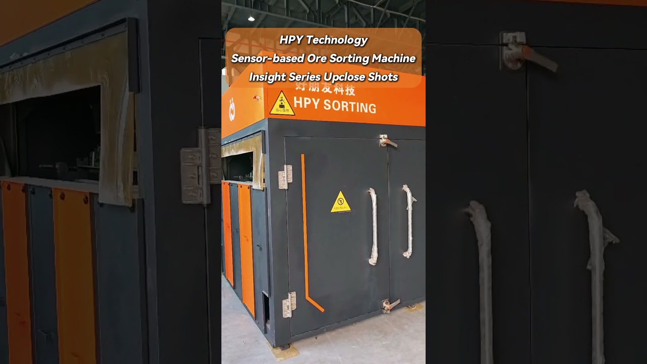 Super Upclose! Insight Series Sensor-based Ore Sorting Machine