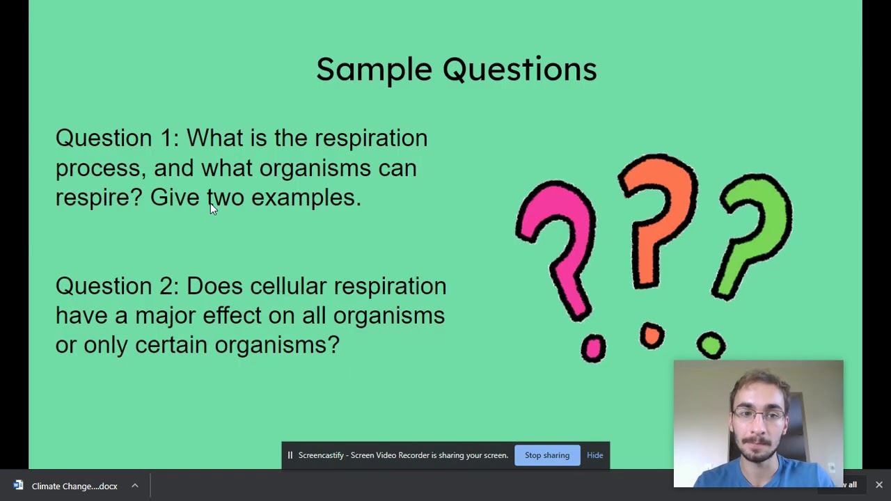 Climate Change Cornell Notes Intro