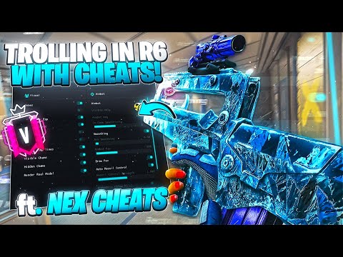 CHEATING with The Best R6 CHEAT in Siege X Champ Lobbies ๐ (NEX)
