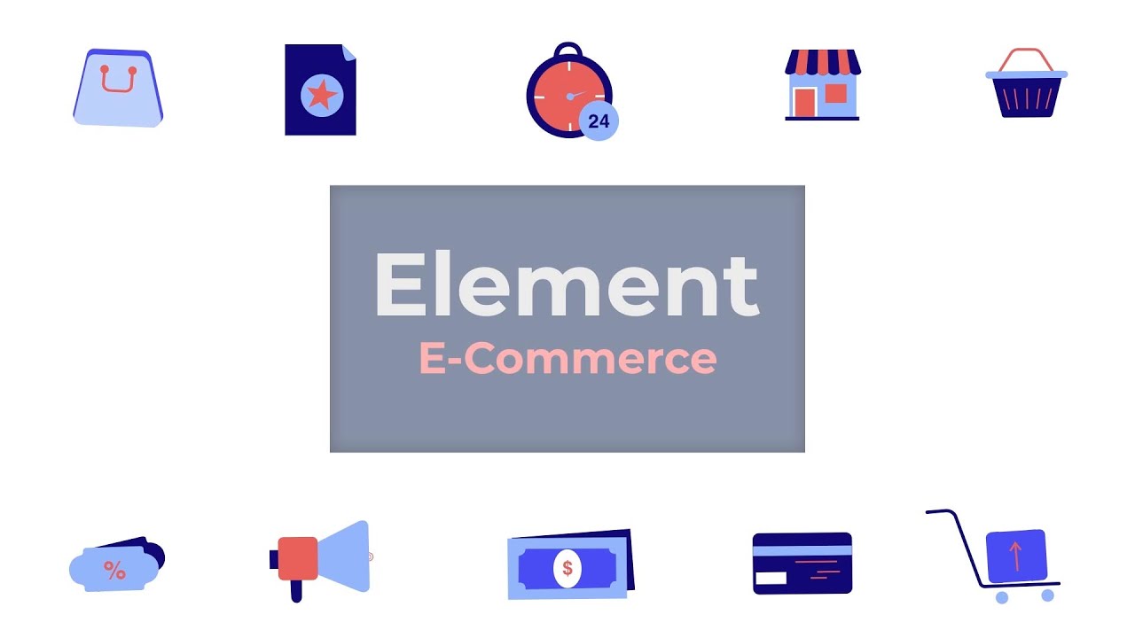E-Commerce Element After Effects Templates