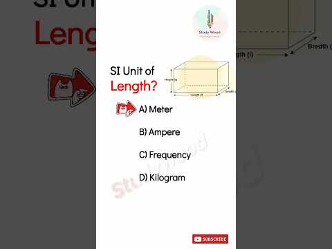 SI Unit of Length? #shorts #science