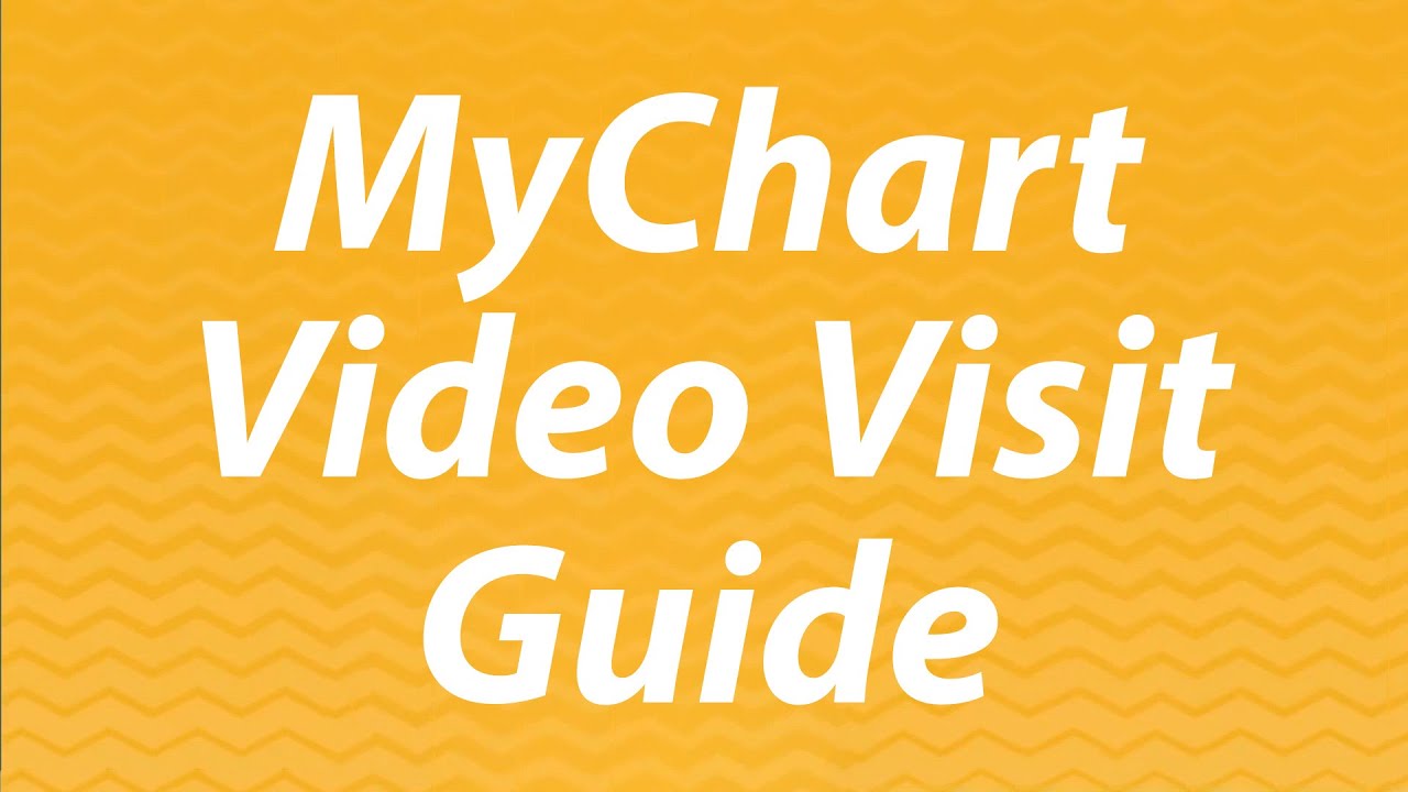 MyChart Video Visit Guide - Community Health Network