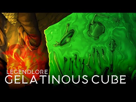 D&D Legendlore: The Gelatinous Cube | D&D 5E Creature Breakdown