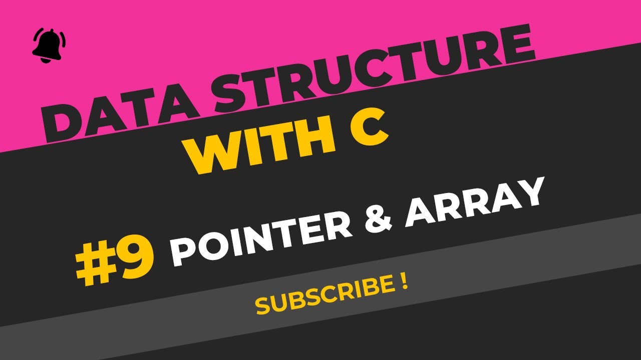 Pointer And Array | C programming | Data Structure in C (L 09)