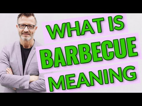 Barbecue | Meaning of barbecue