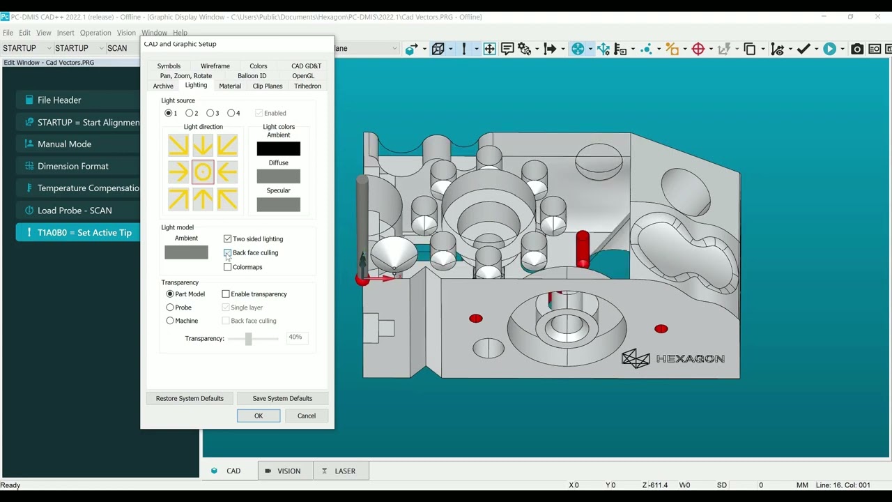 Fixing CAD Vectors