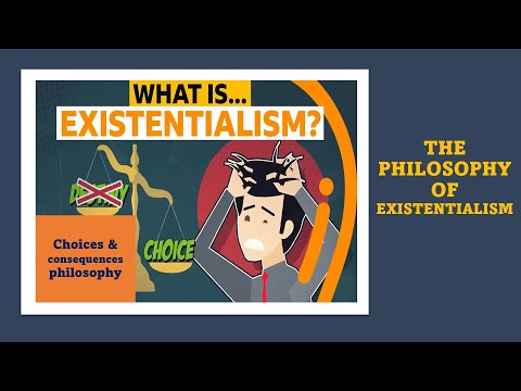 THE PHILOSOPHY OF EXISTENTIALISM