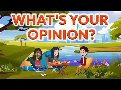 What's Your Opinion? - English Conversation Practice