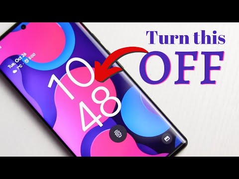 Change the CLOCK⌚SIZE on Google Pixel lock screen!!