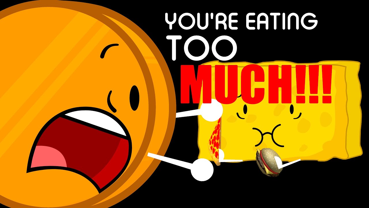 Woah, Spongy! You’re eating so much! - BFDIA animation