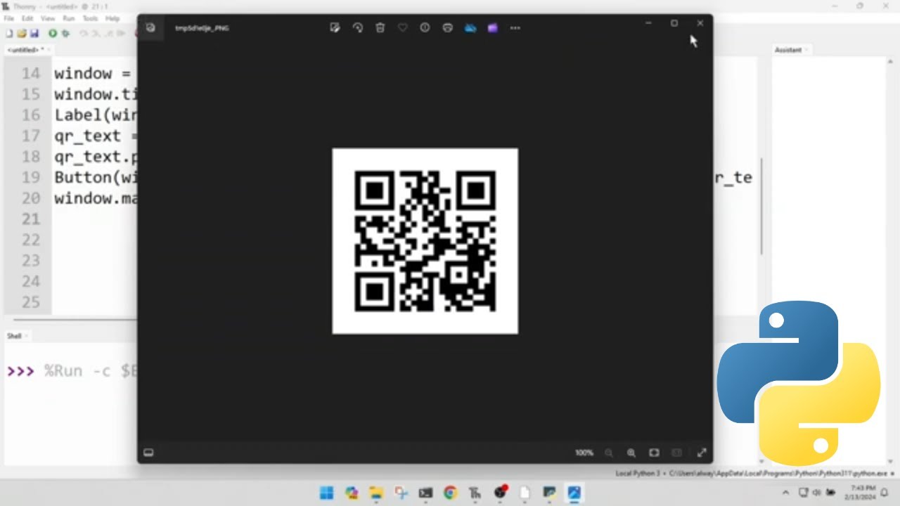 Python for Beginners: QR Code Maker Tutorial