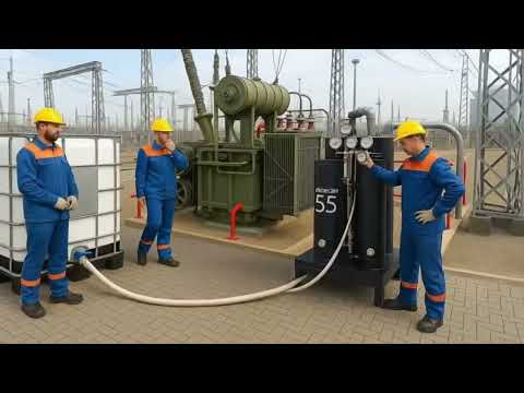 CMM-4.0FN as an alternative to a filter press or as a supplement to a stationary purification system