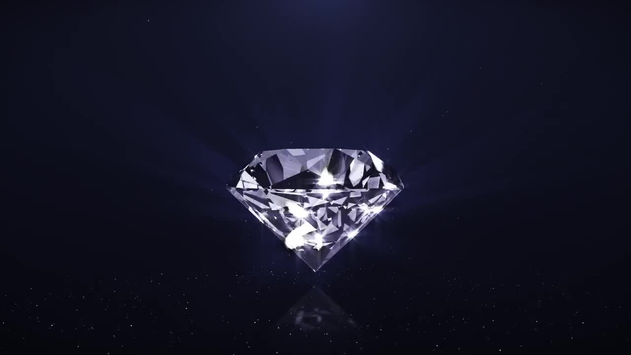 Sparkling Diamond Motion Graphics
