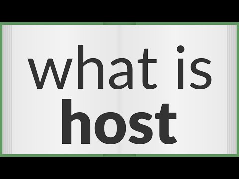 Host | meaning of Host