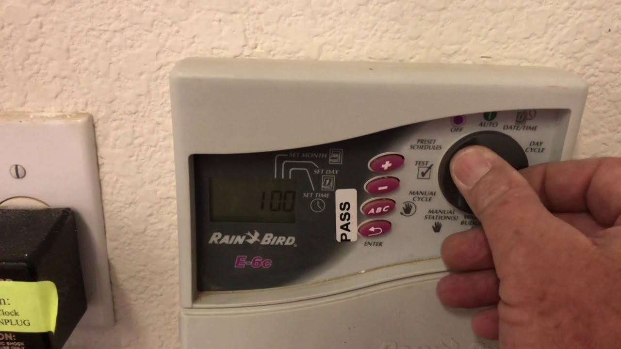 Rainbird E 6c Timer