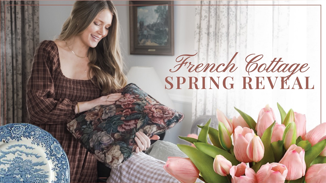 Decorating my house like a French cottage for spring!
