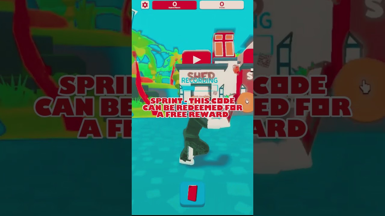 Roblox YouTube Simulator Codes August 2023 #shorts